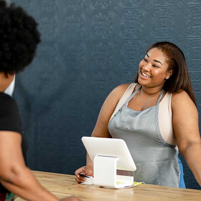 First impressions count when welcoming salon clients