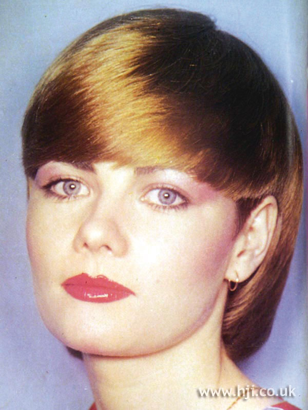 1979 copper sleek hairstyle