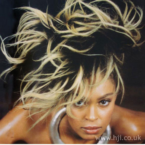 1997 creative afro hairstyle