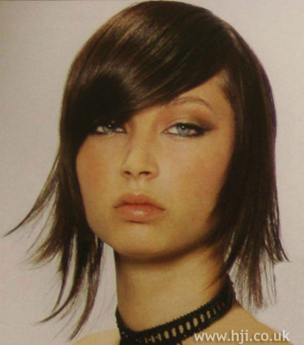 2003 fringe straight hairstyle