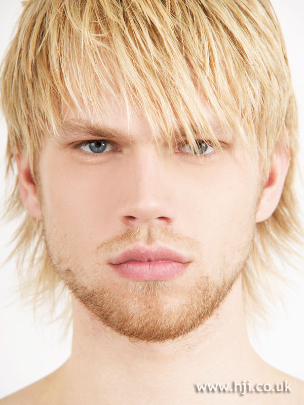 2005 men blonde hairstyle