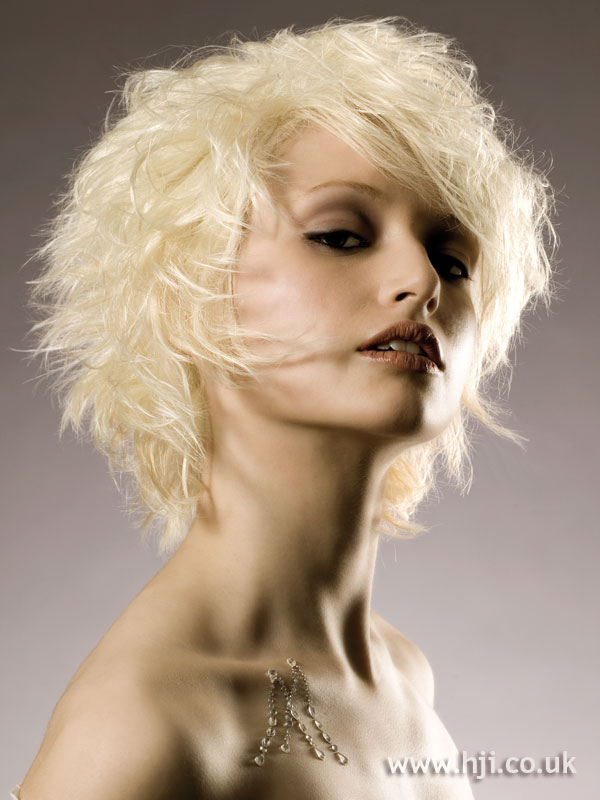 2006 blonde texture hairstyle