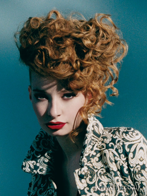 2006 redhead updo hairstyle