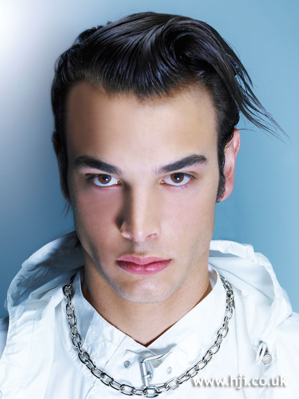 2007 men slicked hairstyle