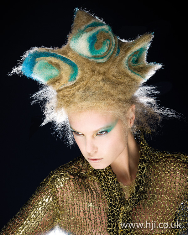 2012 creative colour hairstyle