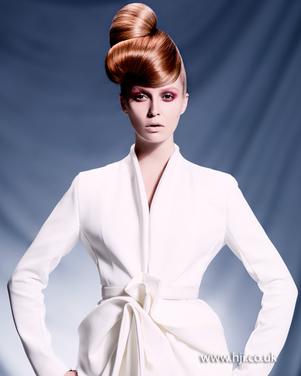 2013 smooth updo hair hairstyle