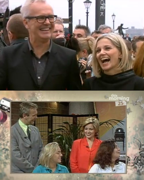 Andrew collinge returns to this morning for 25th anniversary show