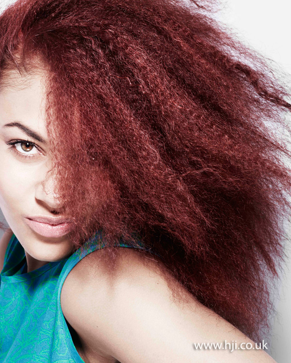 2013 red afro volume