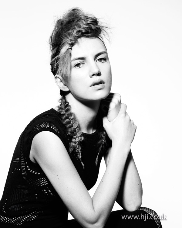 2014 triple messy plaits