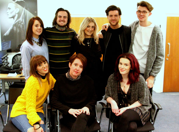 Clubstar art team hone presentation skills with debbie g