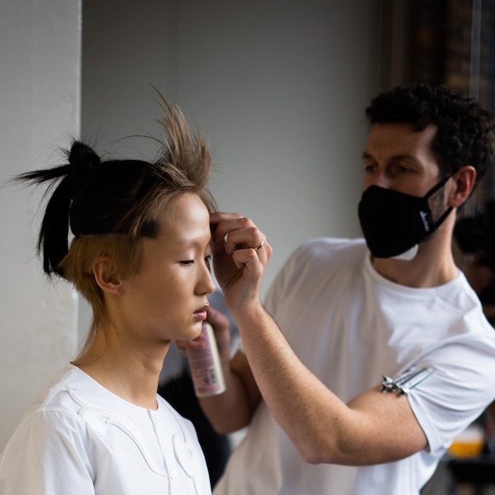 Art meets design with davines new light time and colour collection