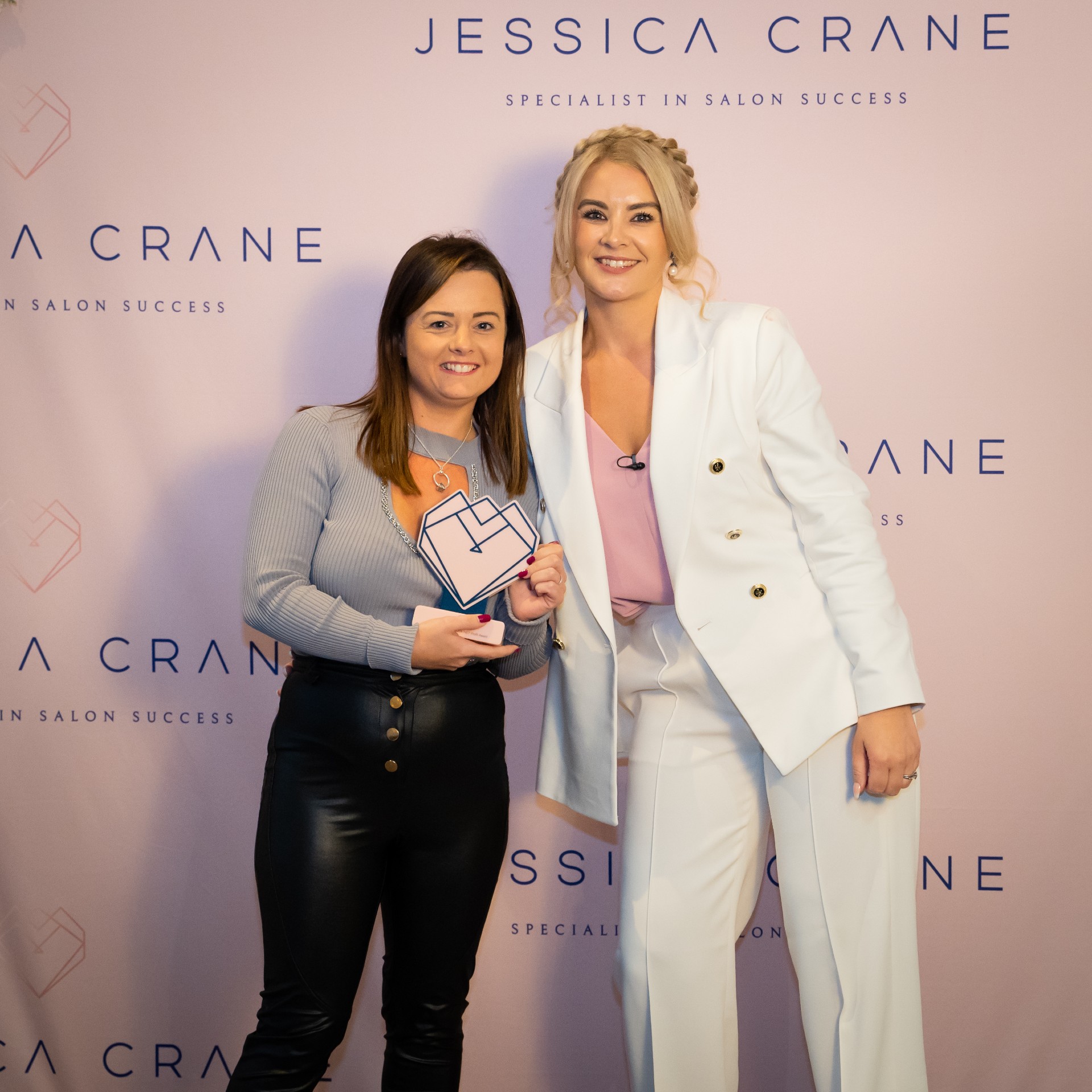 Business coach jessica crane presents £100k and £250k net profit awards