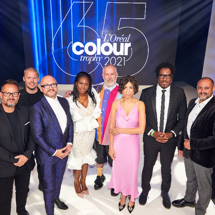 The l’oréal colour trophy grand finalists