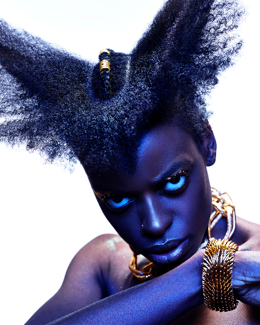 Ashley & stephanie gamble afro hairdresser of the year 2022 finalist collection