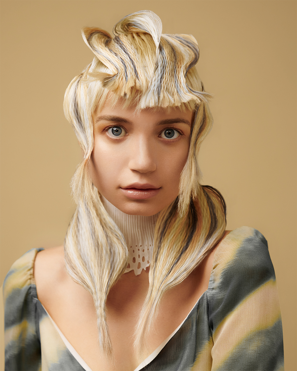 Darja laett avant garde hairdresser of the year 2022 finalist collection