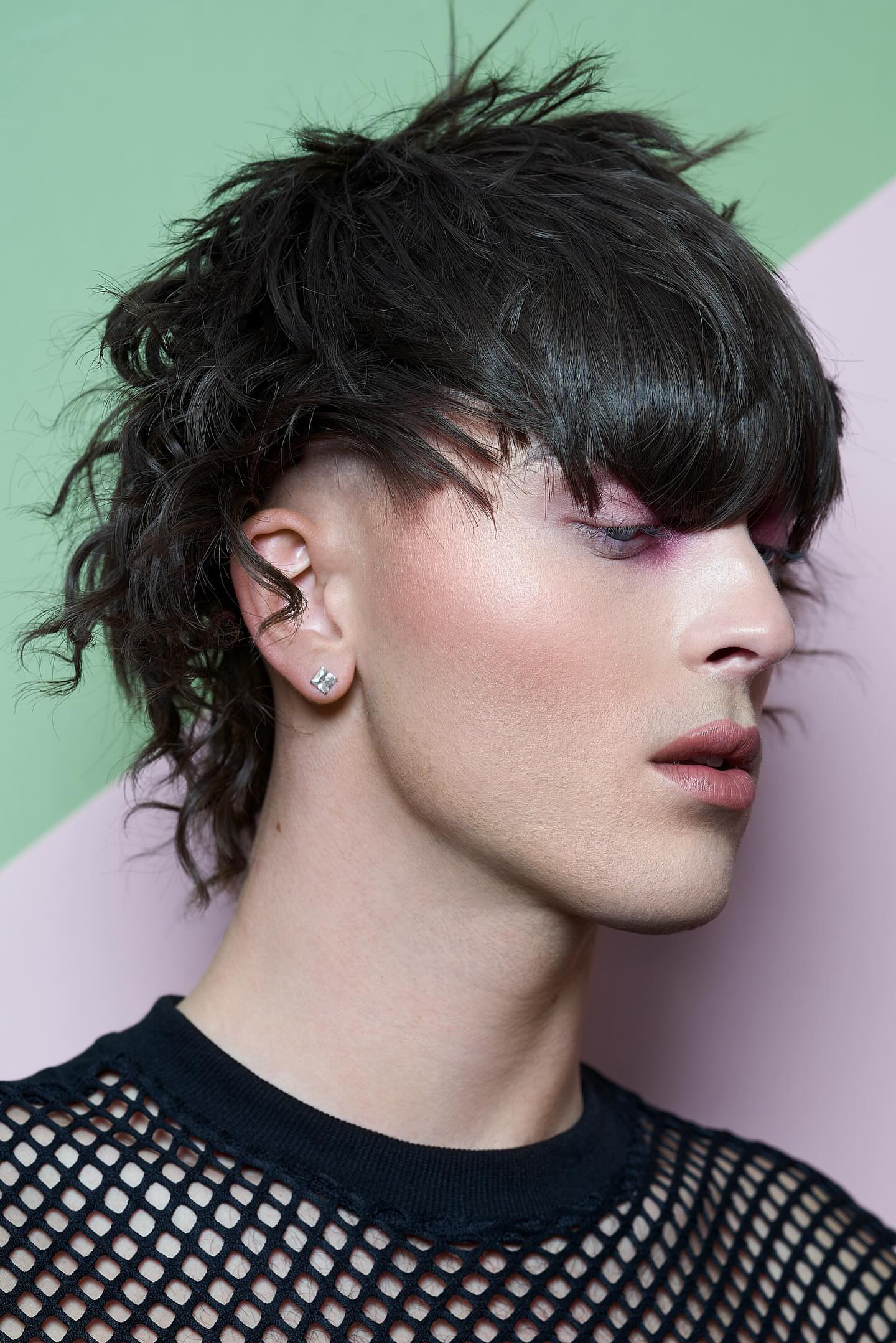 Textured Mullet Hair